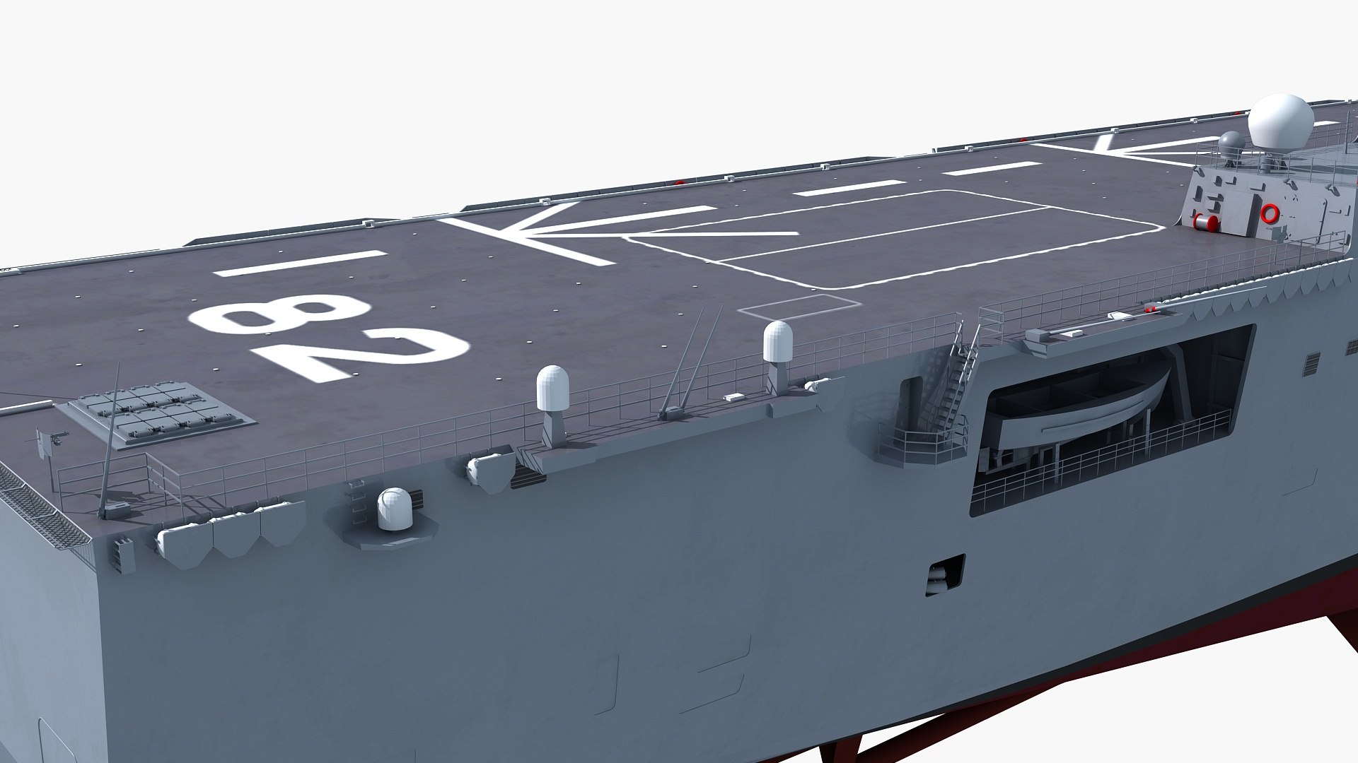 Hyuga Class Helicopter Destroyer Model - TurboSquid 1925461