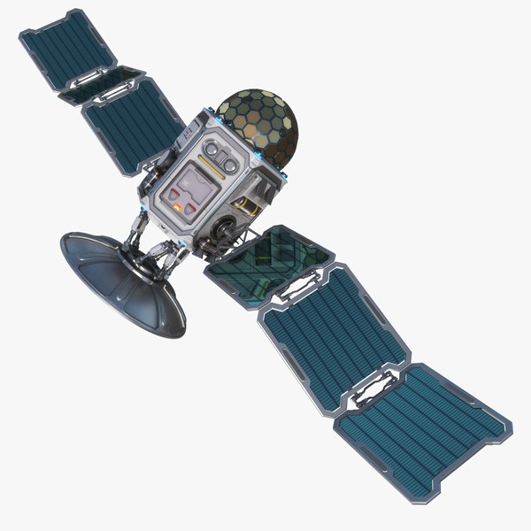 3d model generic satellite real