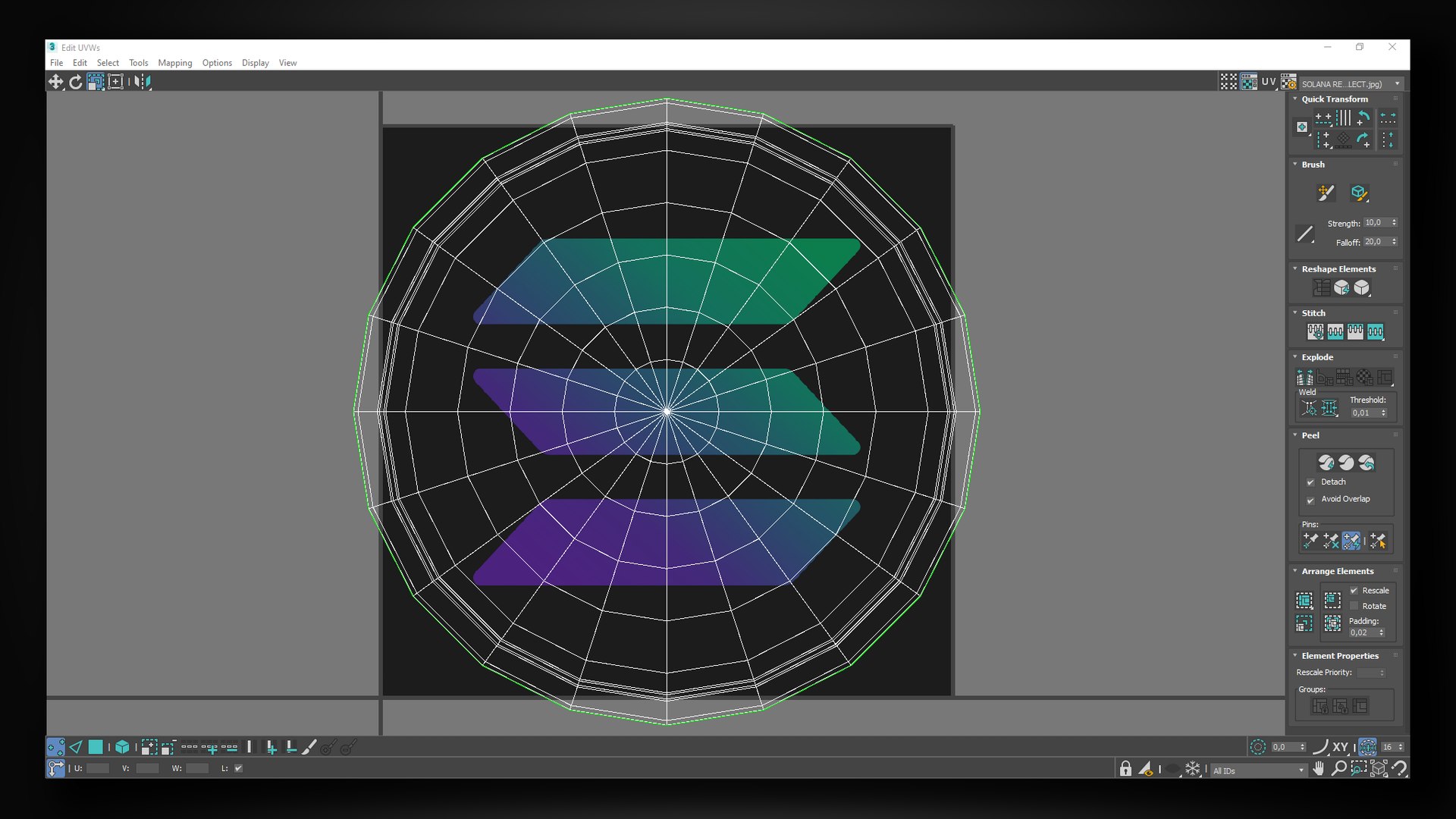 Solana Coin 3D Model - TurboSquid 1944011