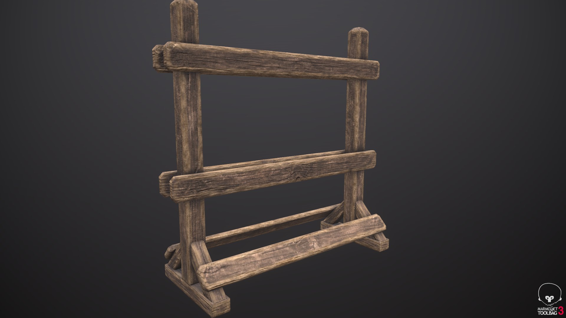 Weapon Rack 3D Model - TurboSquid 1453973