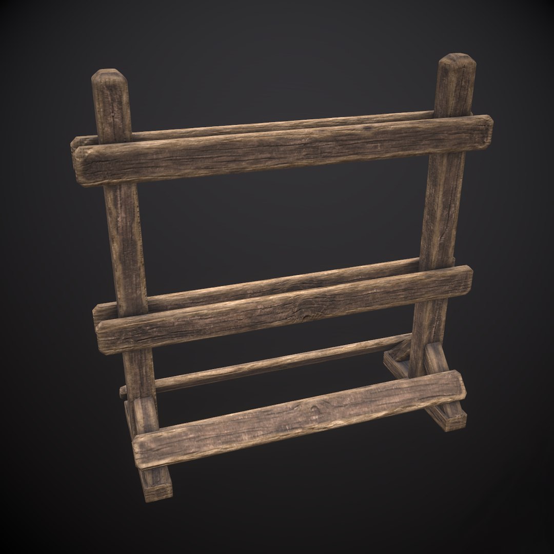 Weapon Rack 3D Model - TurboSquid 1453973