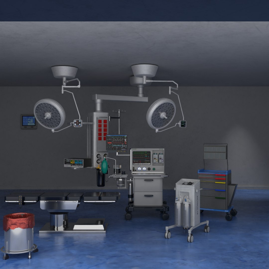 3D Operating Room - TurboSquid 2123005