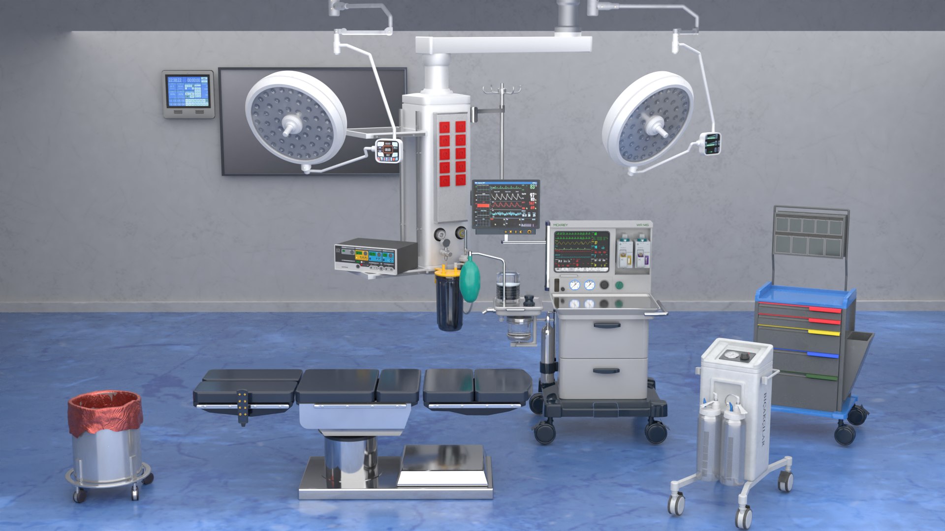 3D Operating Room - TurboSquid 2123005