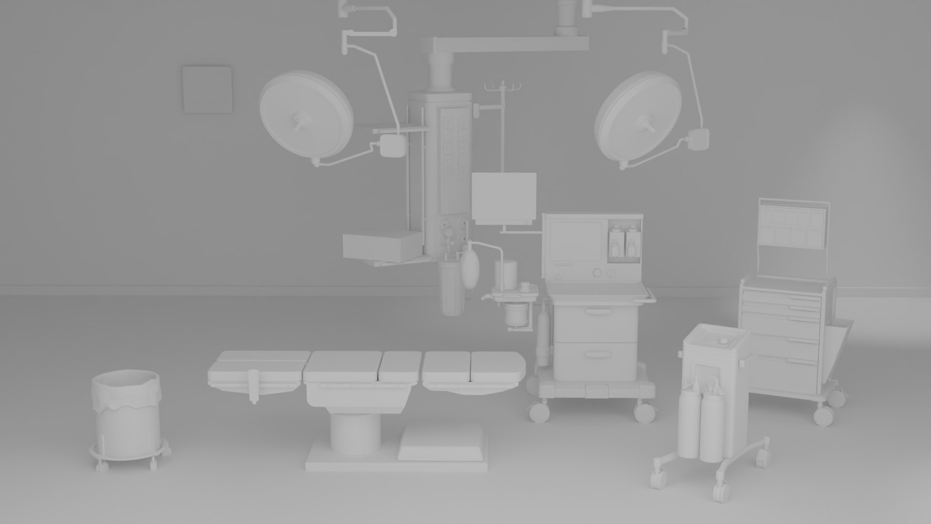 3D Operating Room - TurboSquid 2123005