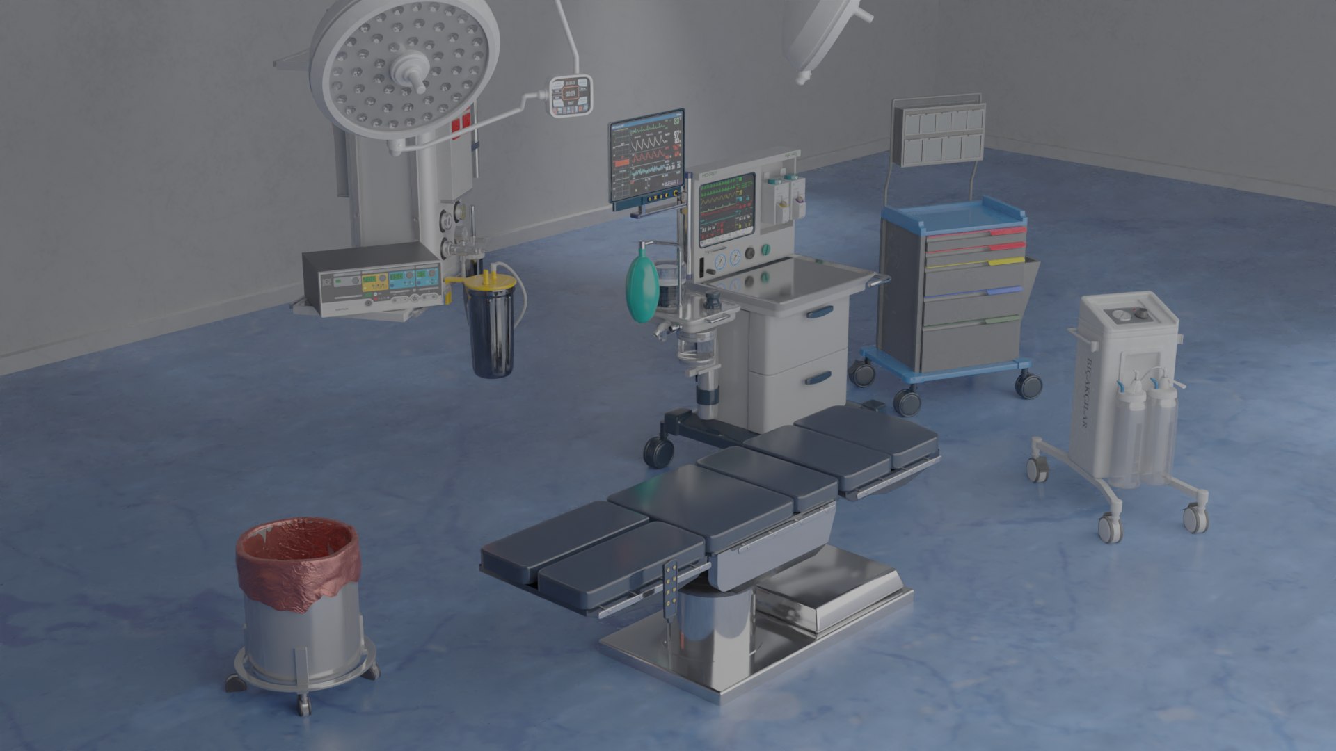 3D Operating Room - TurboSquid 2123005