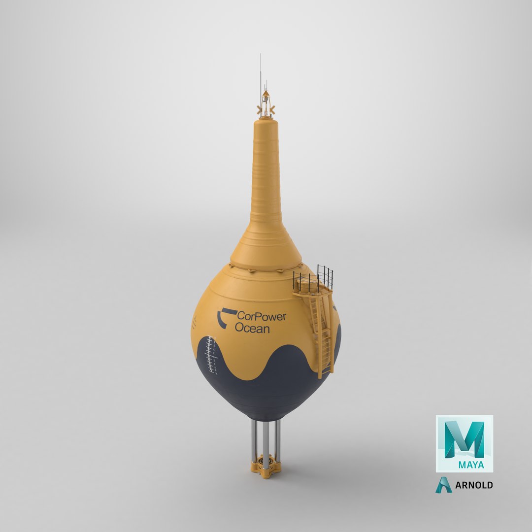 Wave Energy Converter 3D Model - TurboSquid 2314698