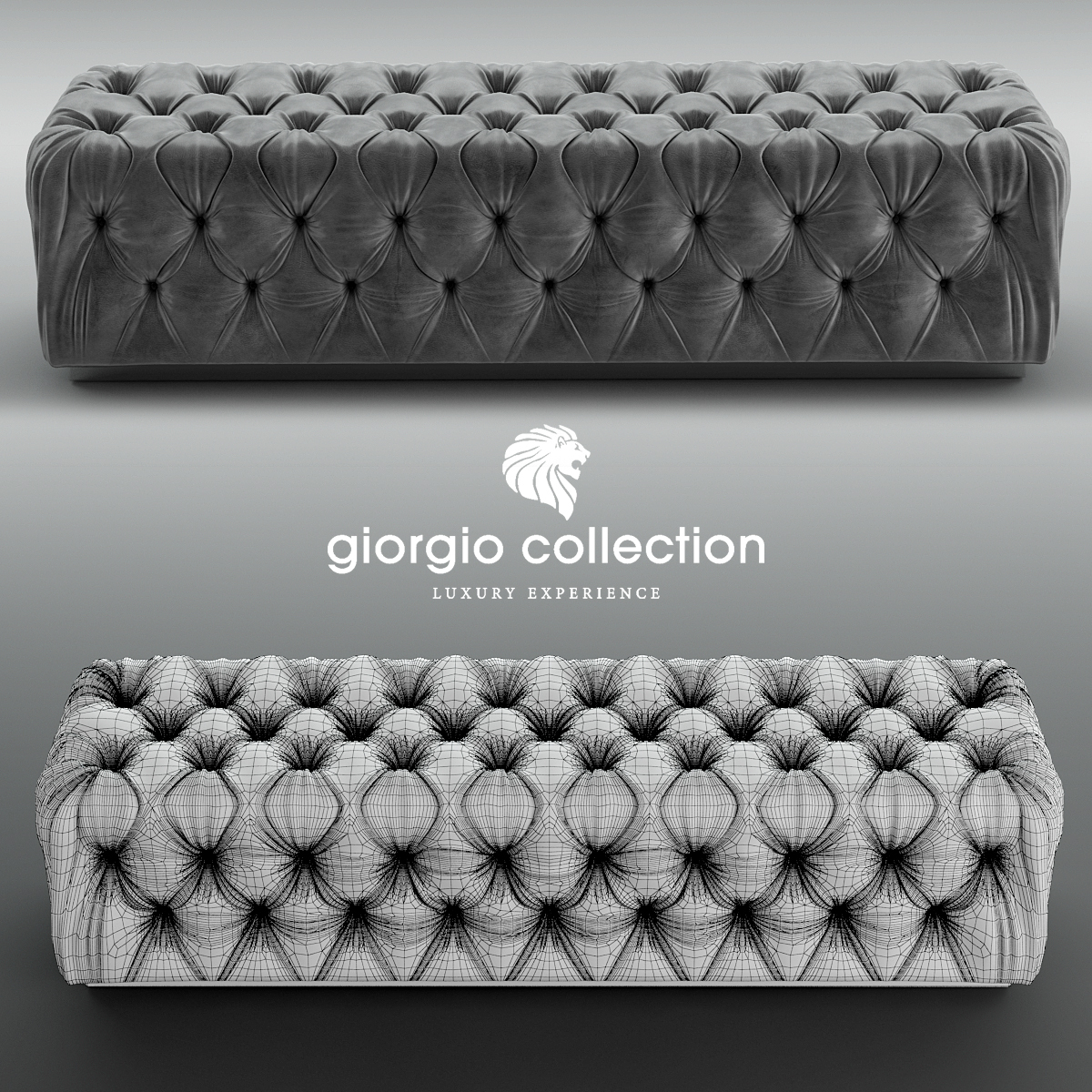 3d giorgio sunrise bench