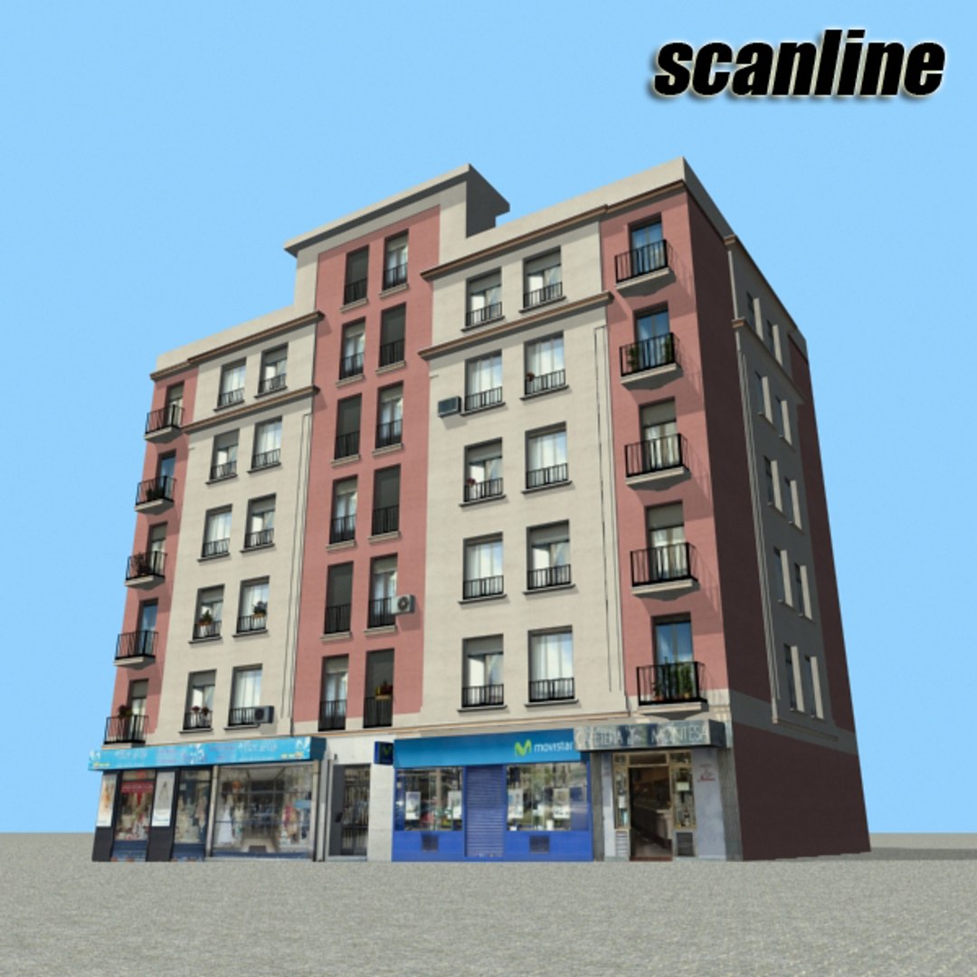 3d Building 76