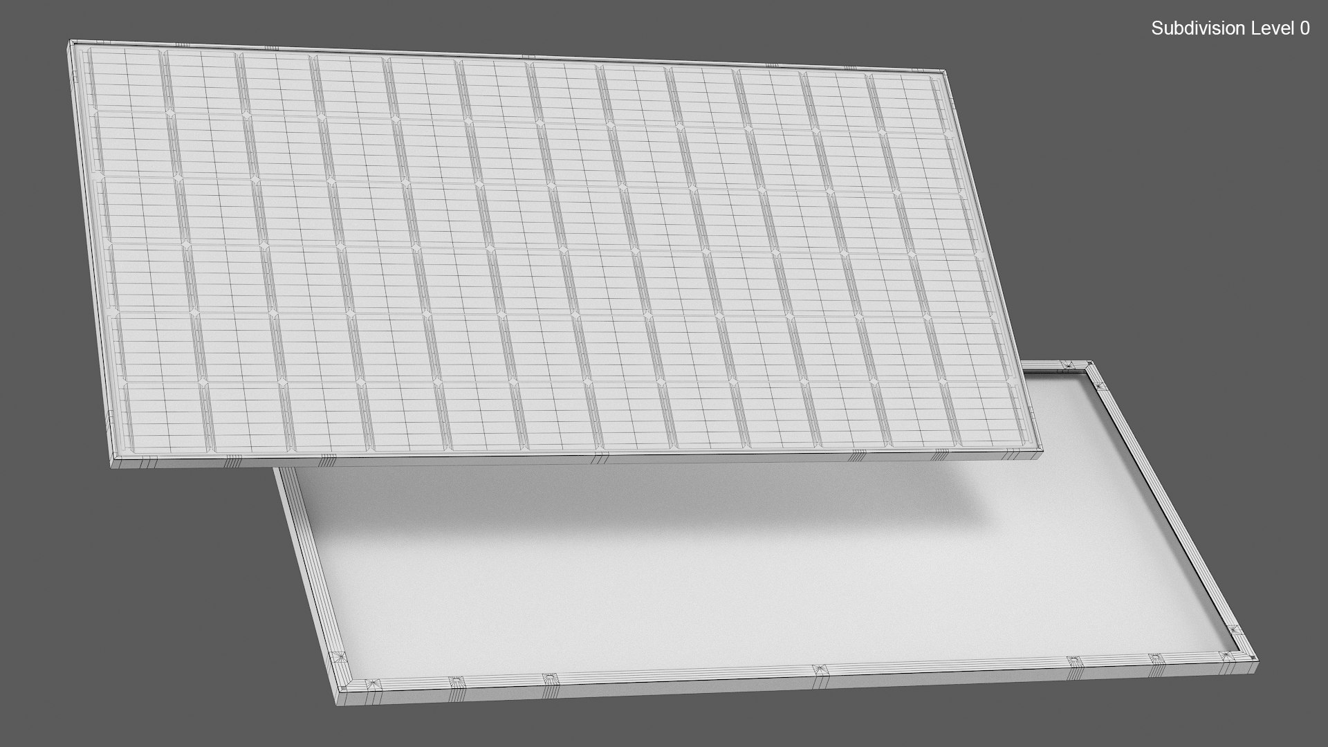 3D Full Cell Solar Panel Basic Model - TurboSquid 2063335