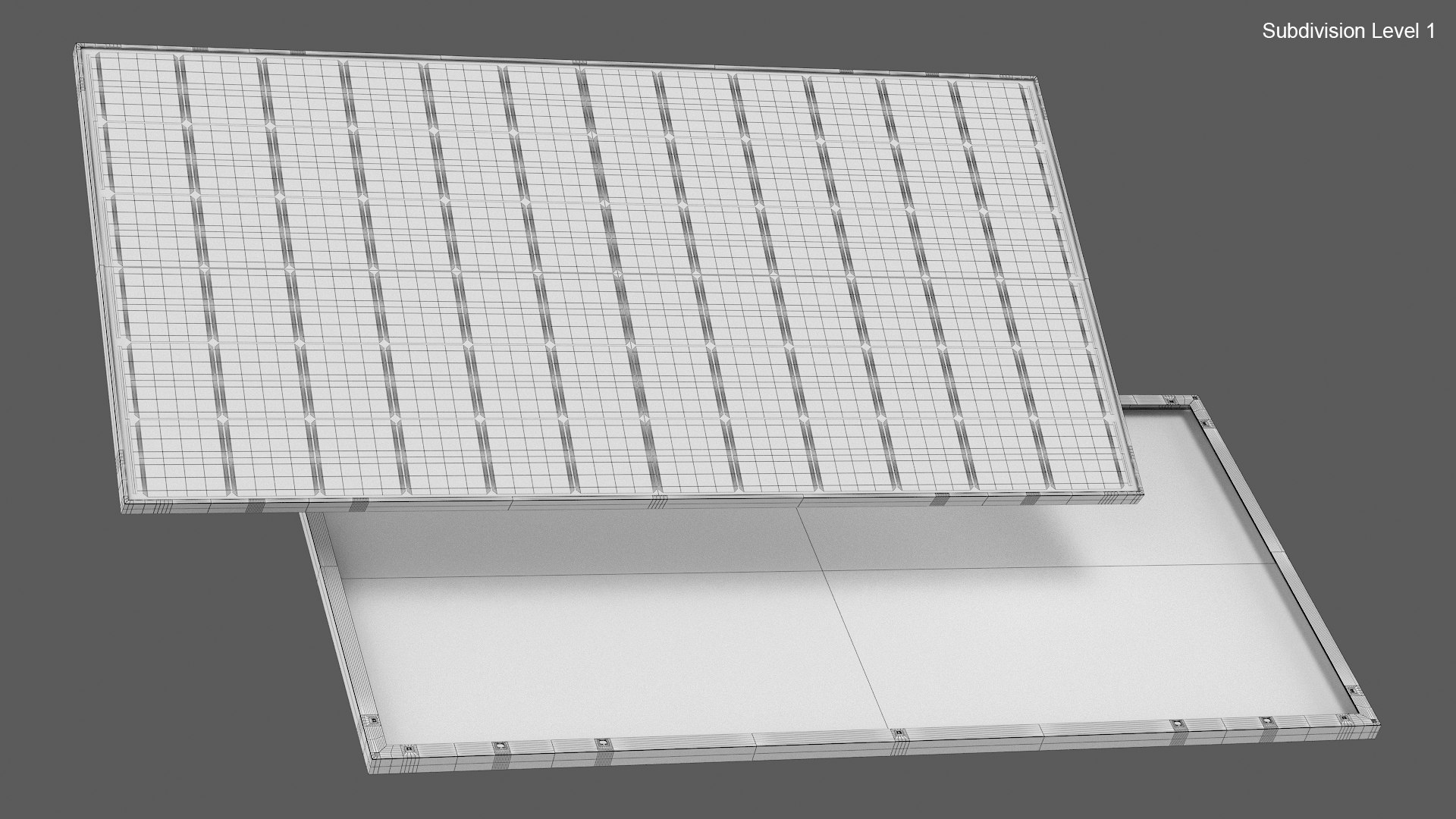 3D Full Cell Solar Panel Basic Model - TurboSquid 2063335