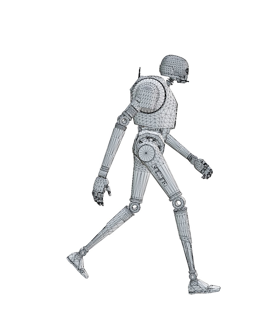 3D Model Science Fiction-style Humanoid Robot - TurboSquid 2482723