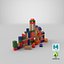 3D Baby Building Blocks - TurboSquid 1222801