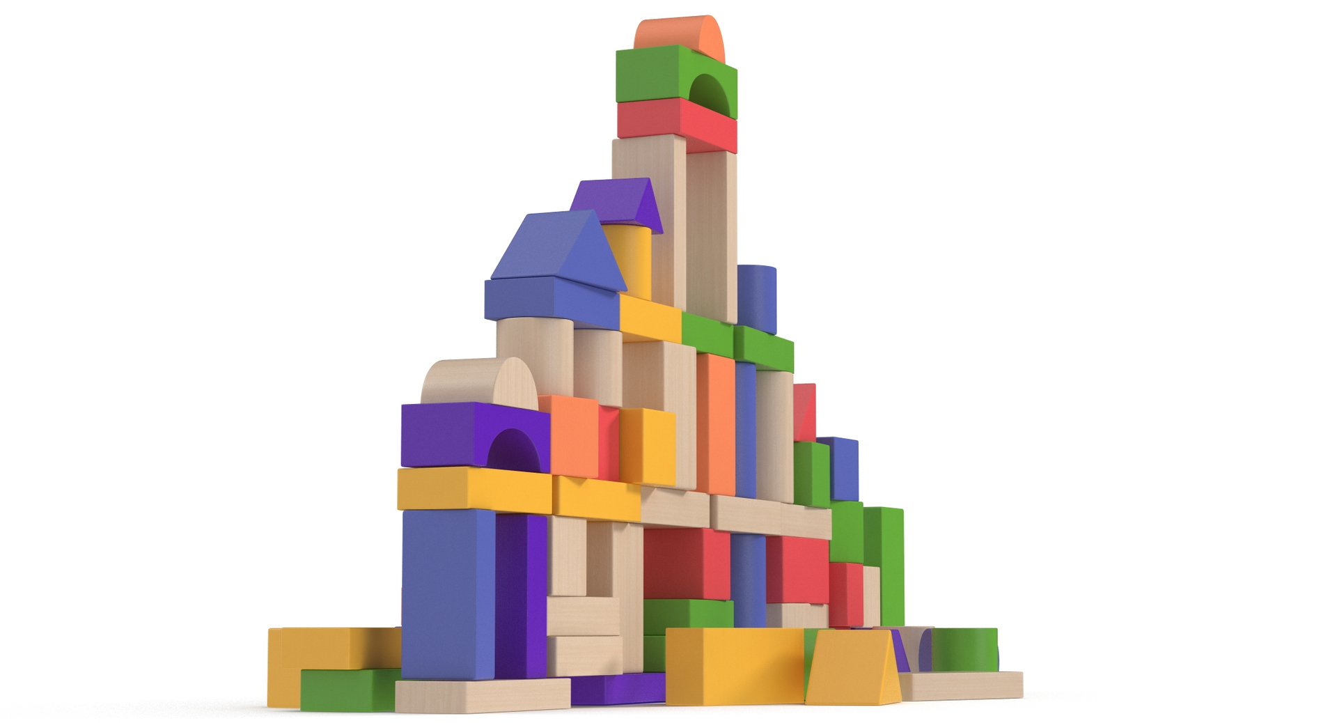 3D baby building blocks - TurboSquid 1222801
