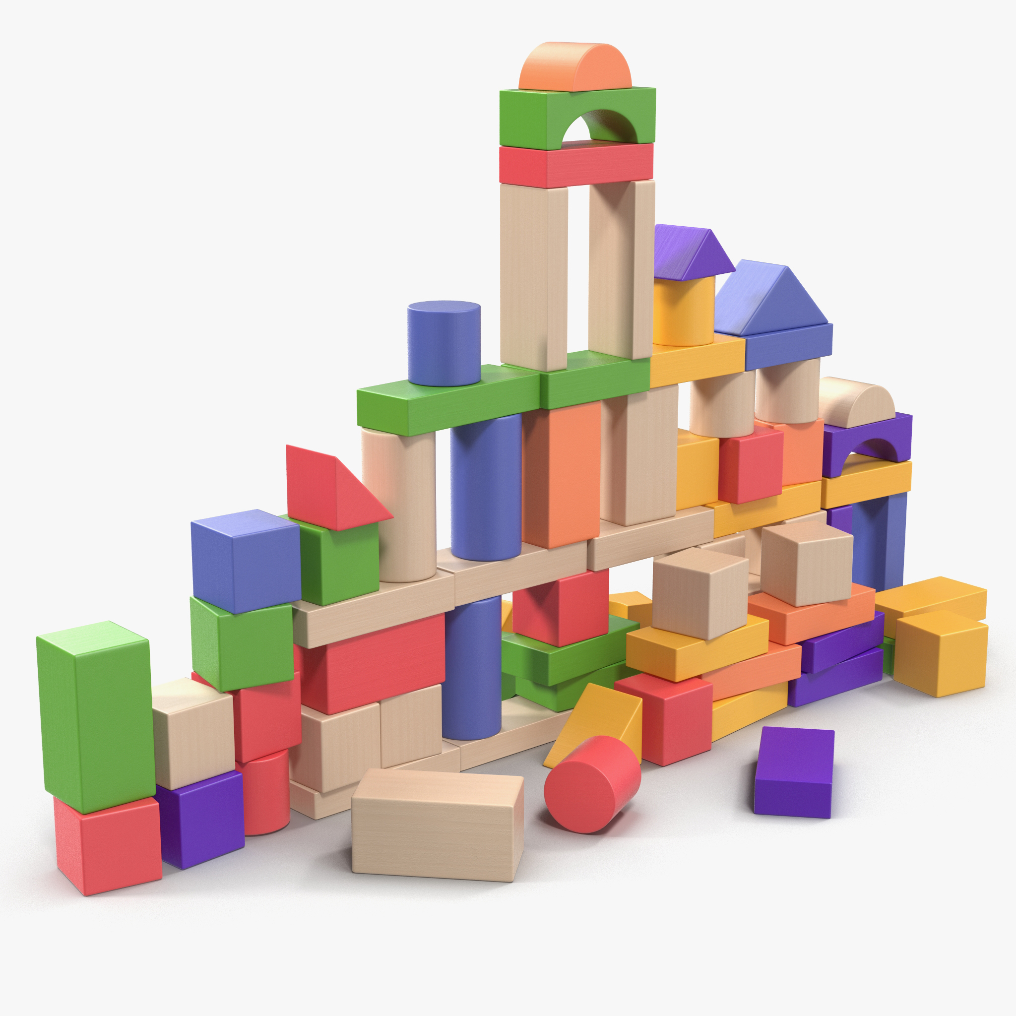 3D baby building blocks - TurboSquid 1222801