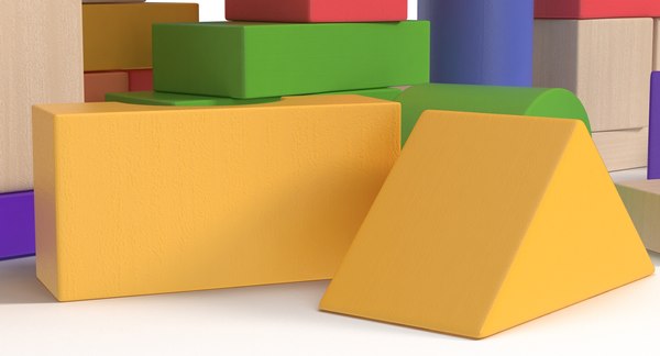 3D baby building blocks - TurboSquid 1222801