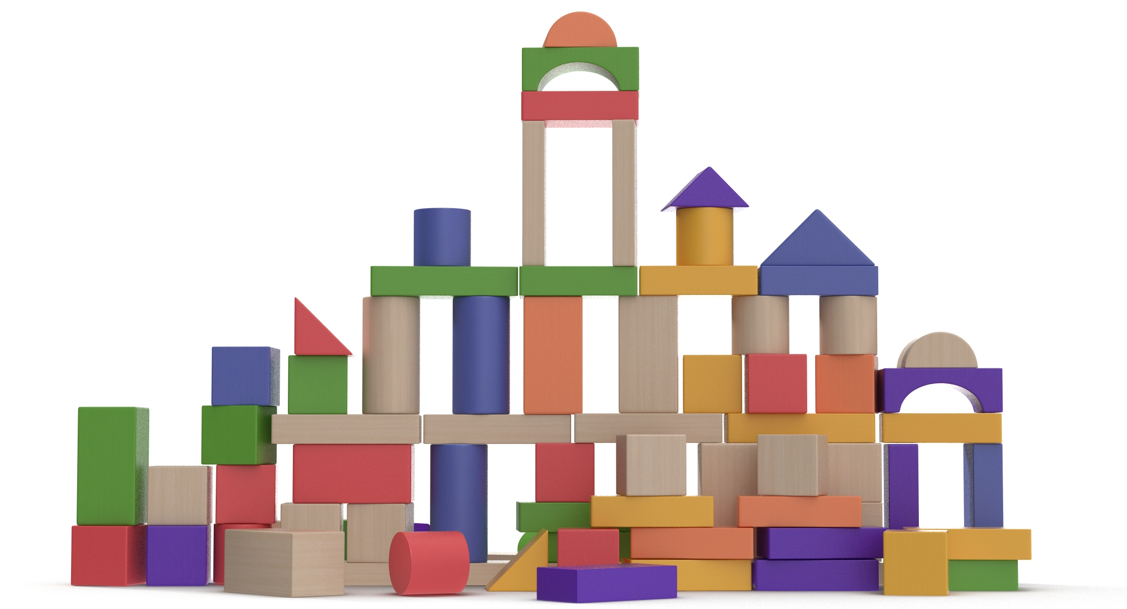 3D baby building blocks - TurboSquid 1222801