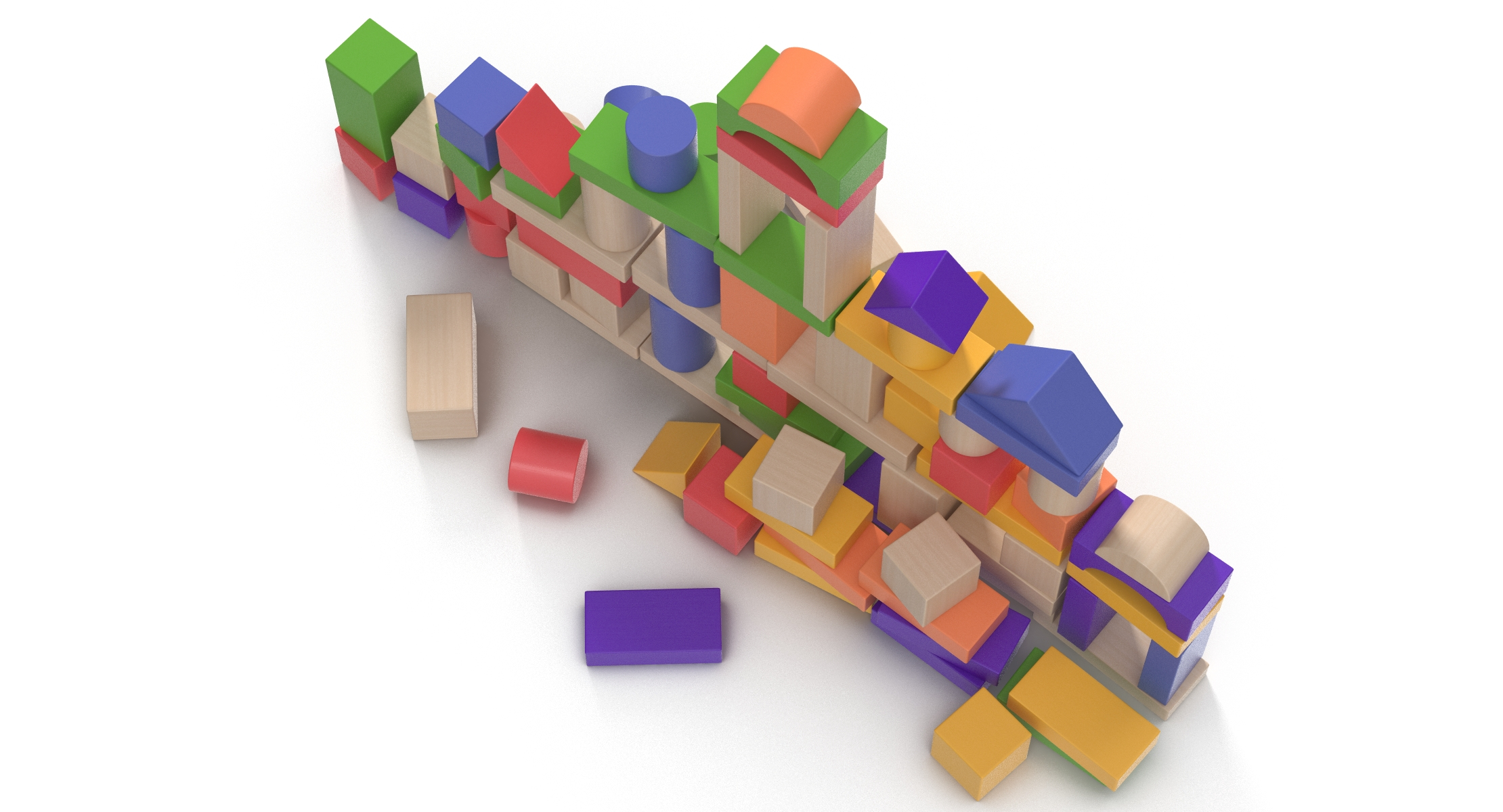 3D baby building blocks - TurboSquid 1222801