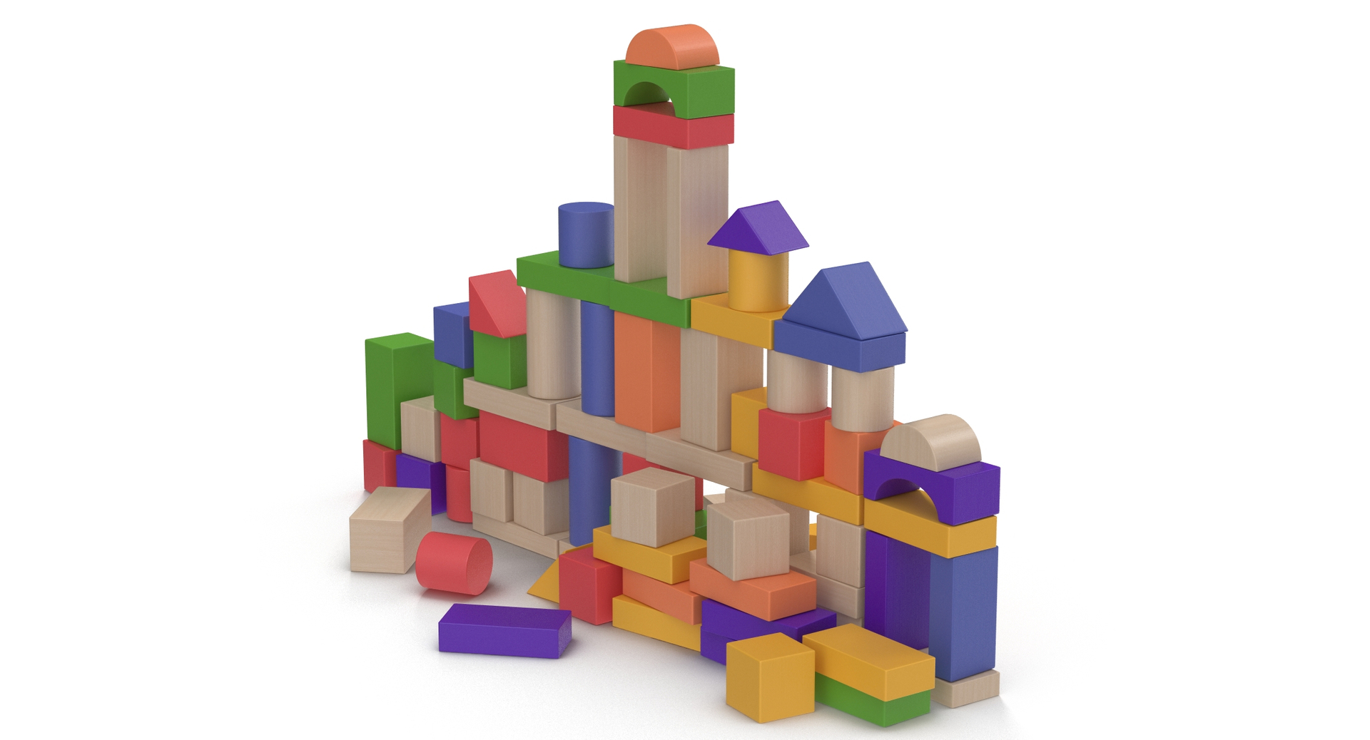 3D baby building blocks - TurboSquid 1222801