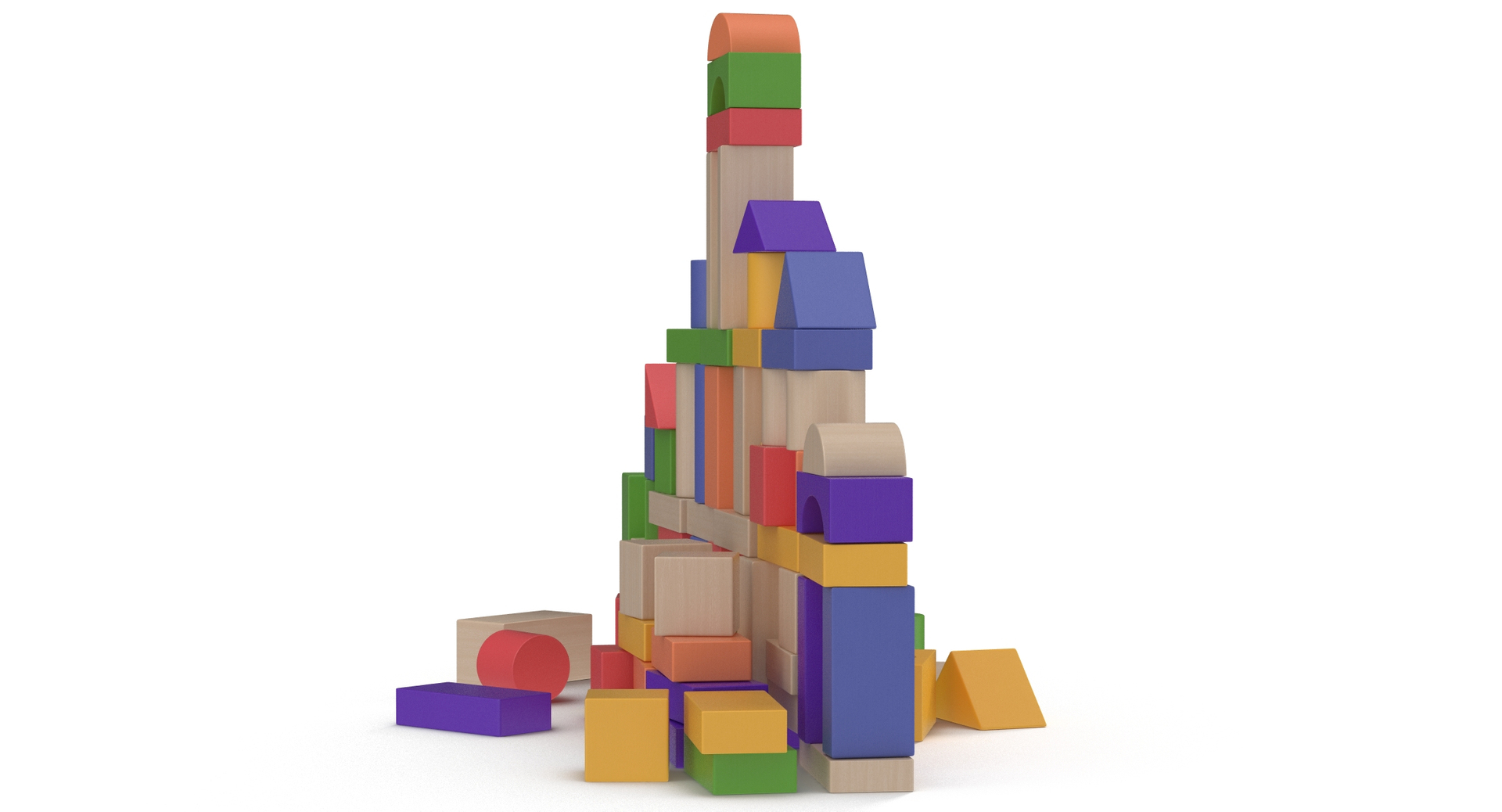 3D baby building blocks - TurboSquid 1222801