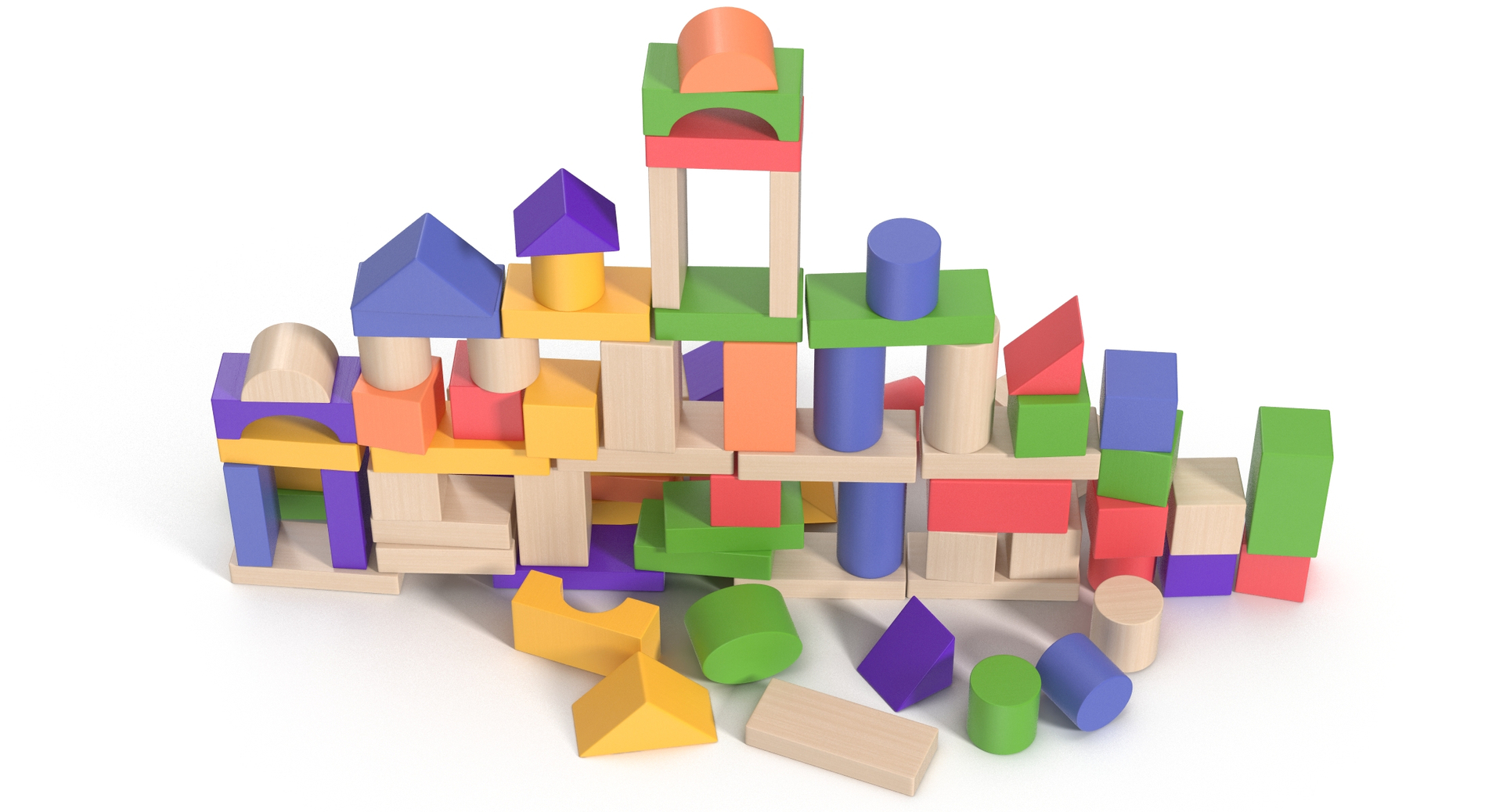 3D baby building blocks - TurboSquid 1222801