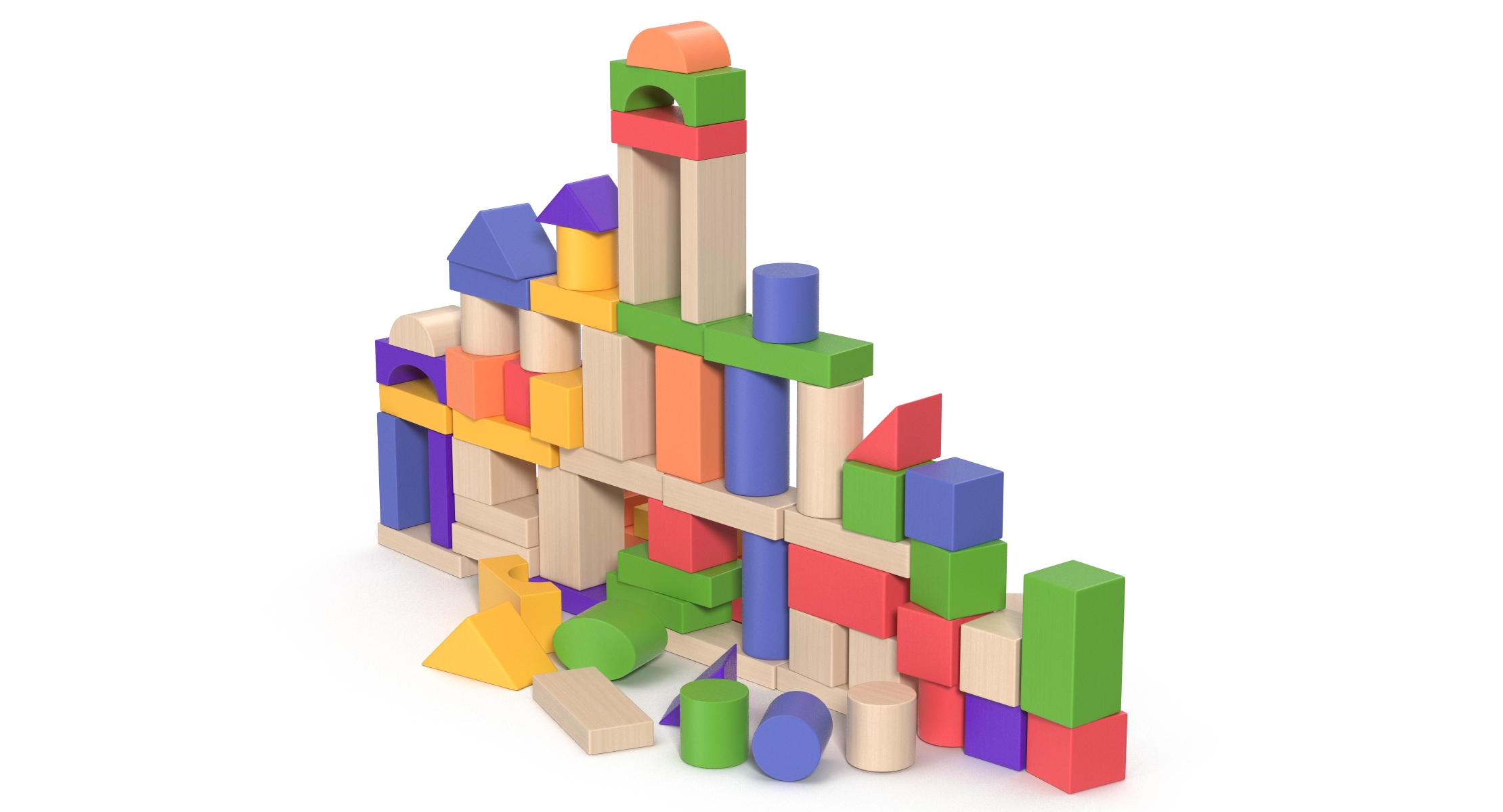 3D baby building blocks - TurboSquid 1222801