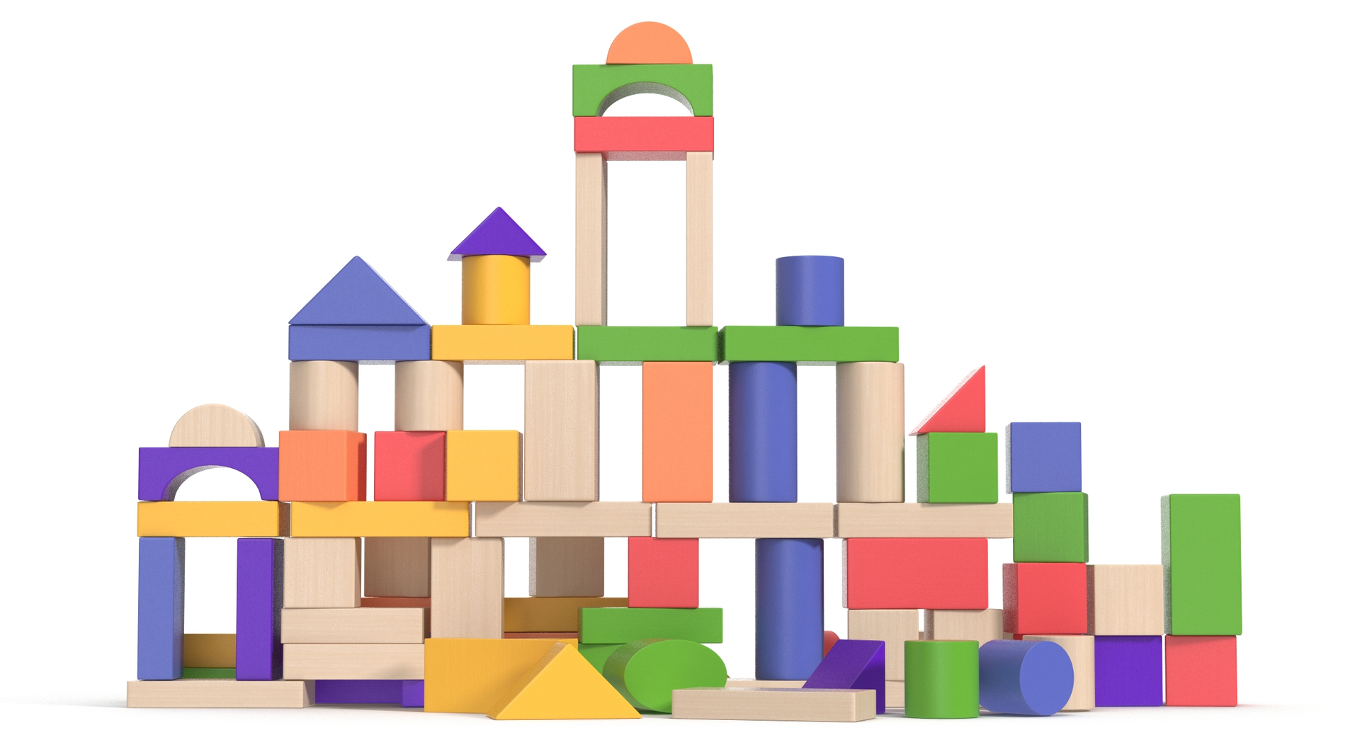 3D baby building blocks - TurboSquid 1222801