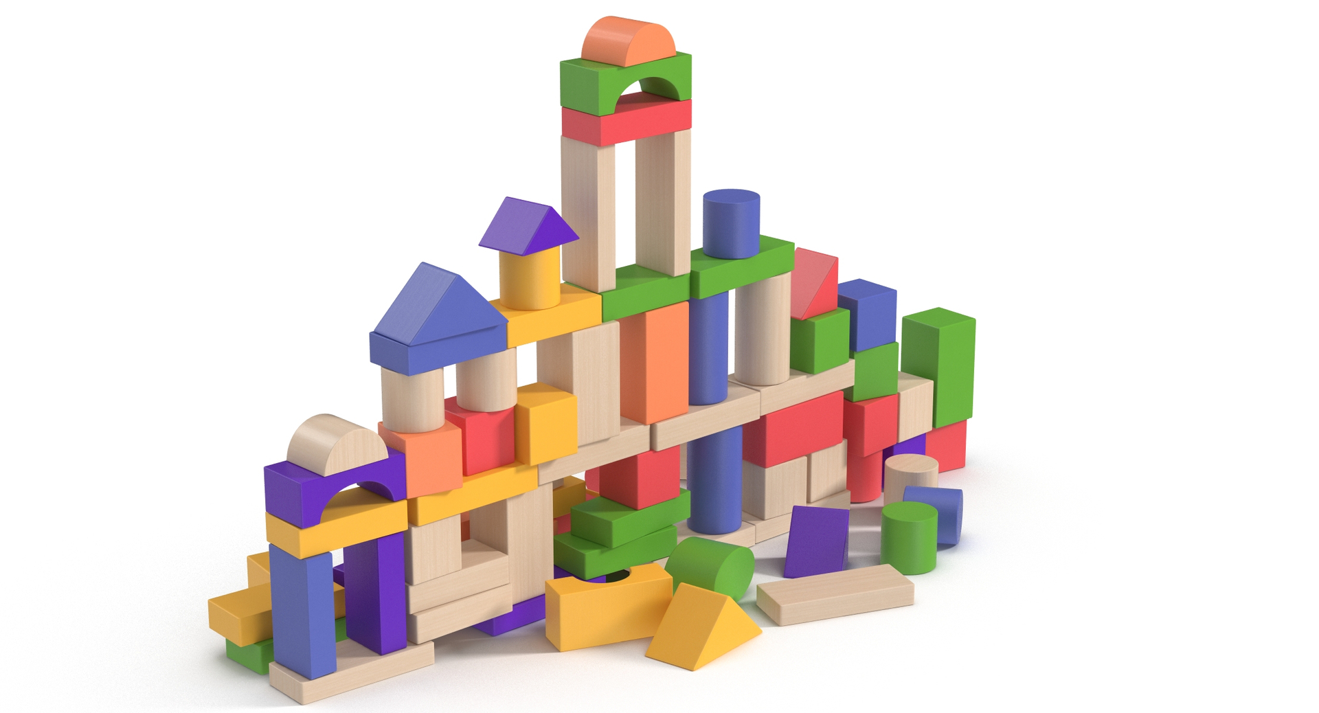 3D baby building blocks - TurboSquid 1222801