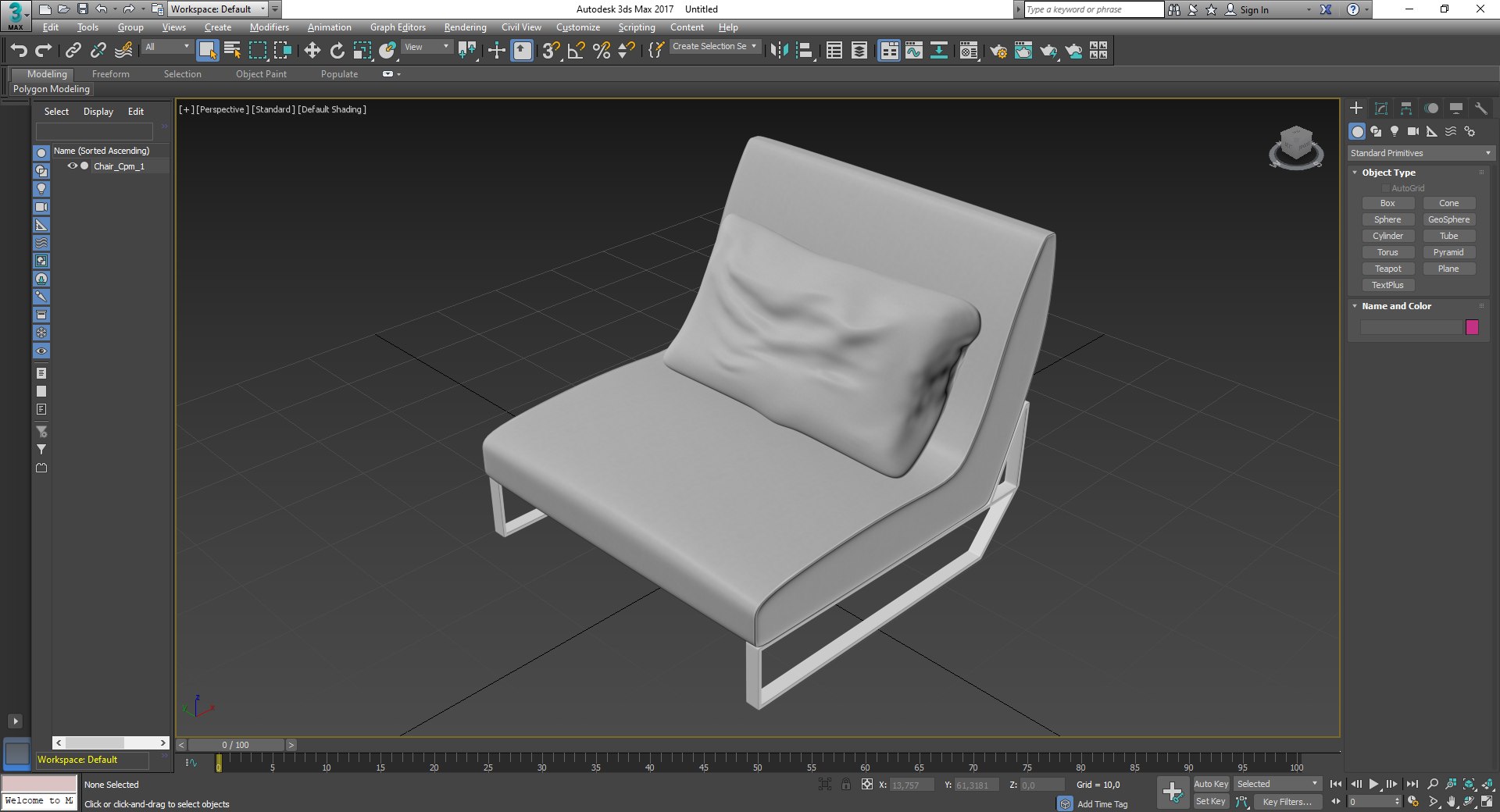 Chair CPM A 3D Model - TurboSquid 2199022