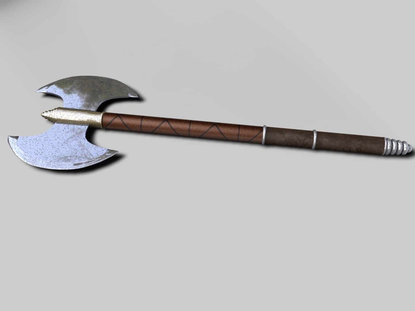 Medieval Executioner Axe 3d C4d