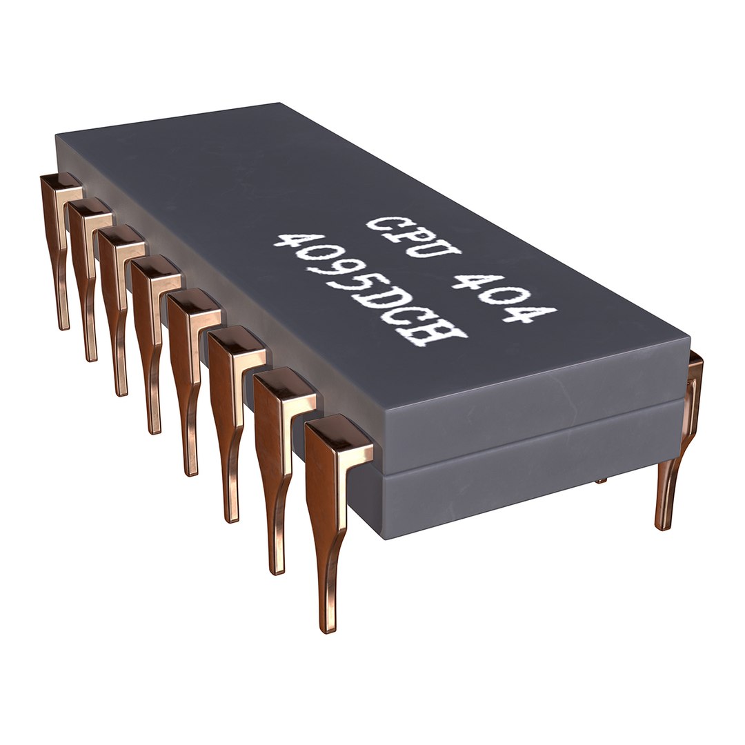 Microchip Quantum Processor 3D Model - TurboSquid 1448752