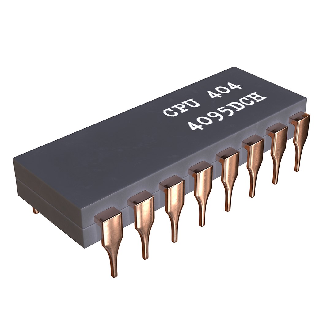 Microchip Quantum Processor 3D Model - TurboSquid 1448752