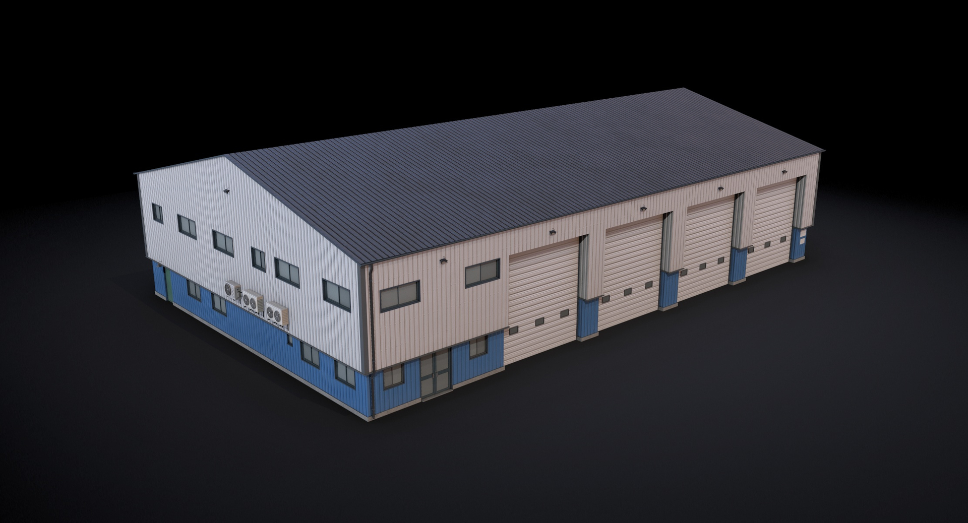 3D Industrial Building 27 - TurboSquid 2435597