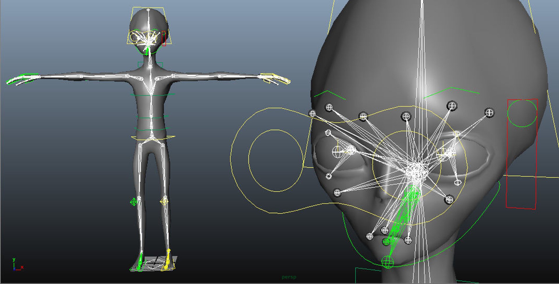 Gray Alien Game Character Model - TurboSquid 2130859