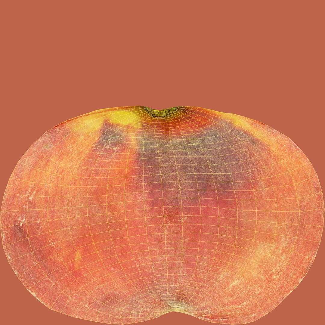 3D Peach 01 - TurboSquid 1451164