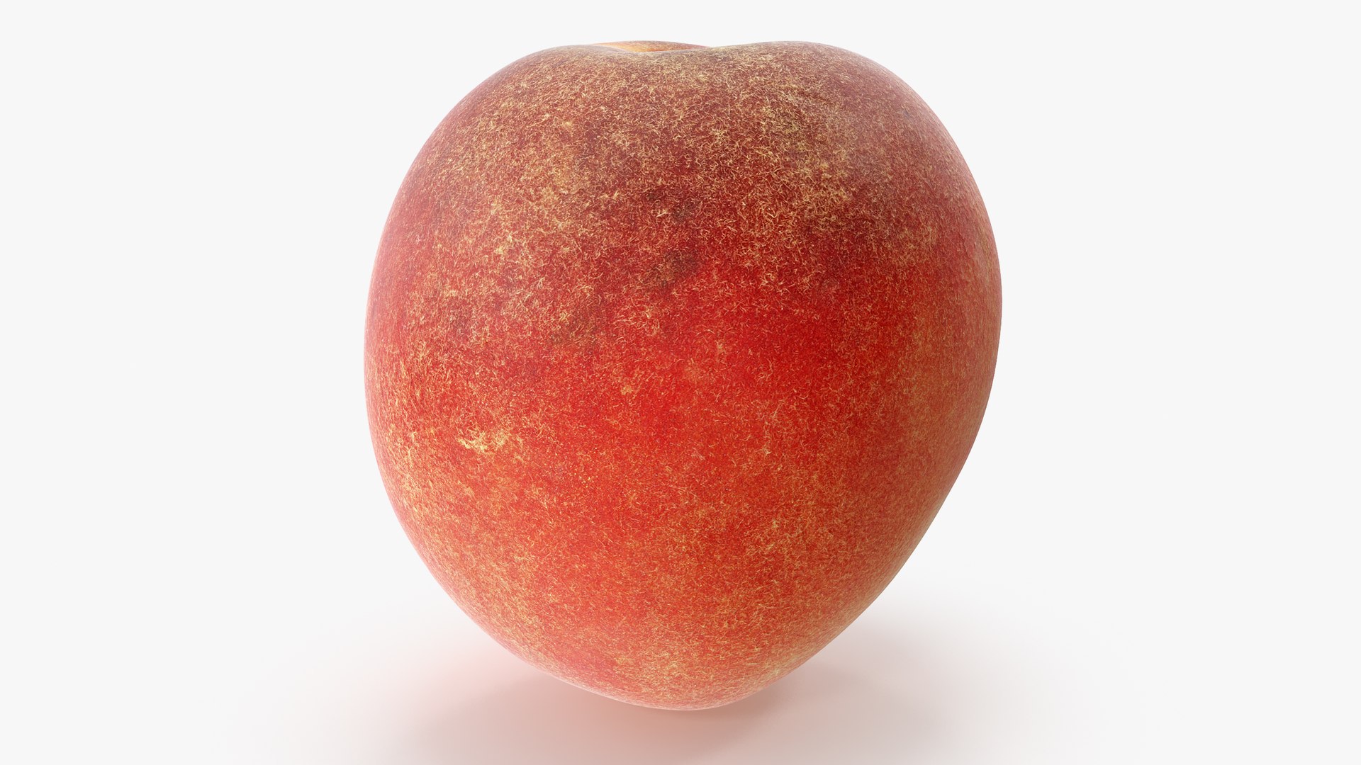 3D Peach 01 - TurboSquid 1451164