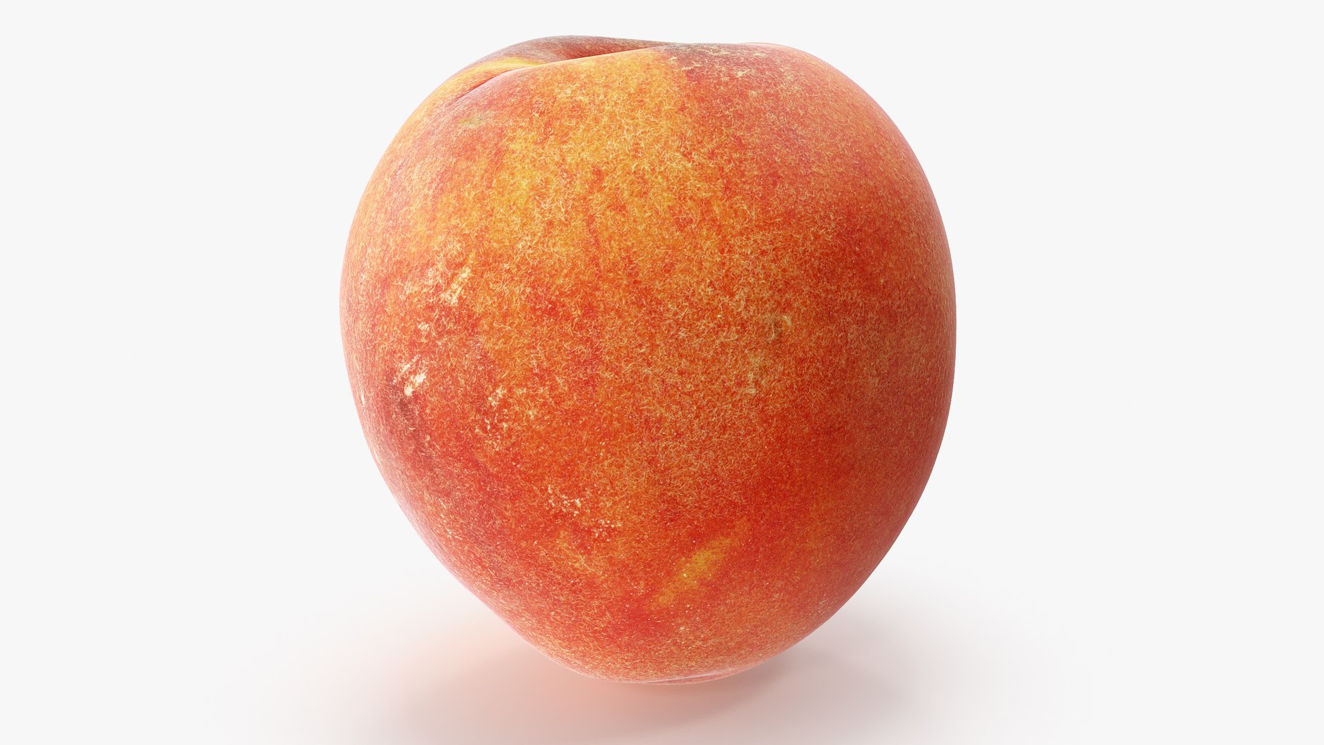 3D Peach 01 - TurboSquid 1451164