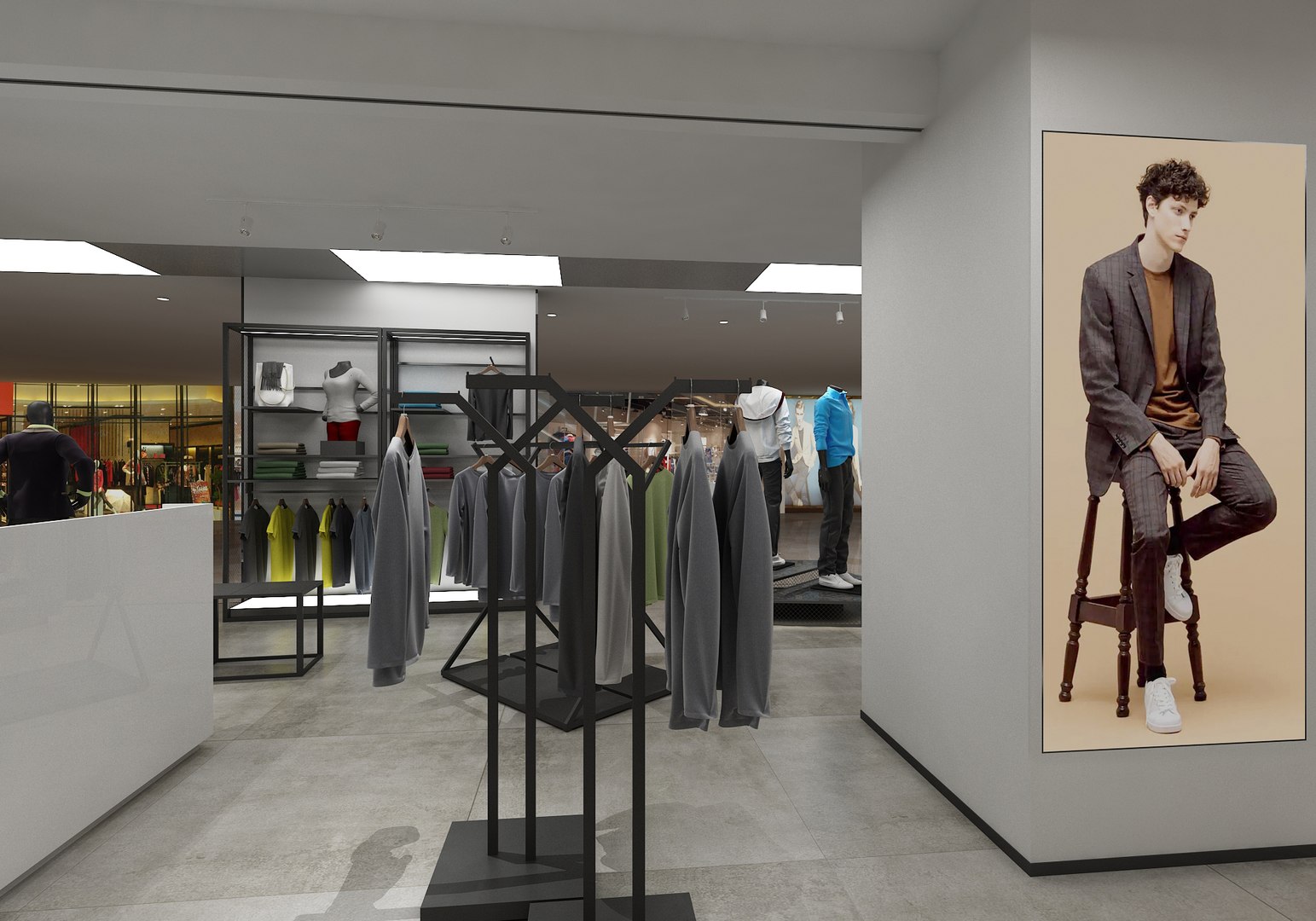 3D Model Clothing Store 12 - TurboSquid 2115873