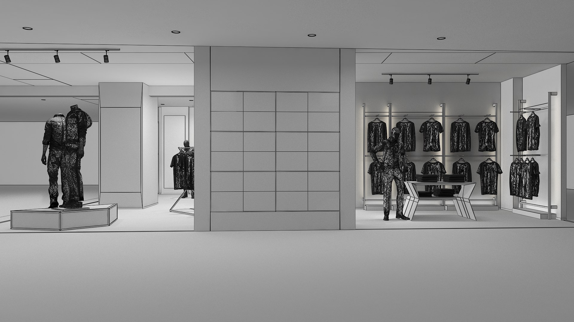 3D Model Clothing Store 12 - TurboSquid 2115873