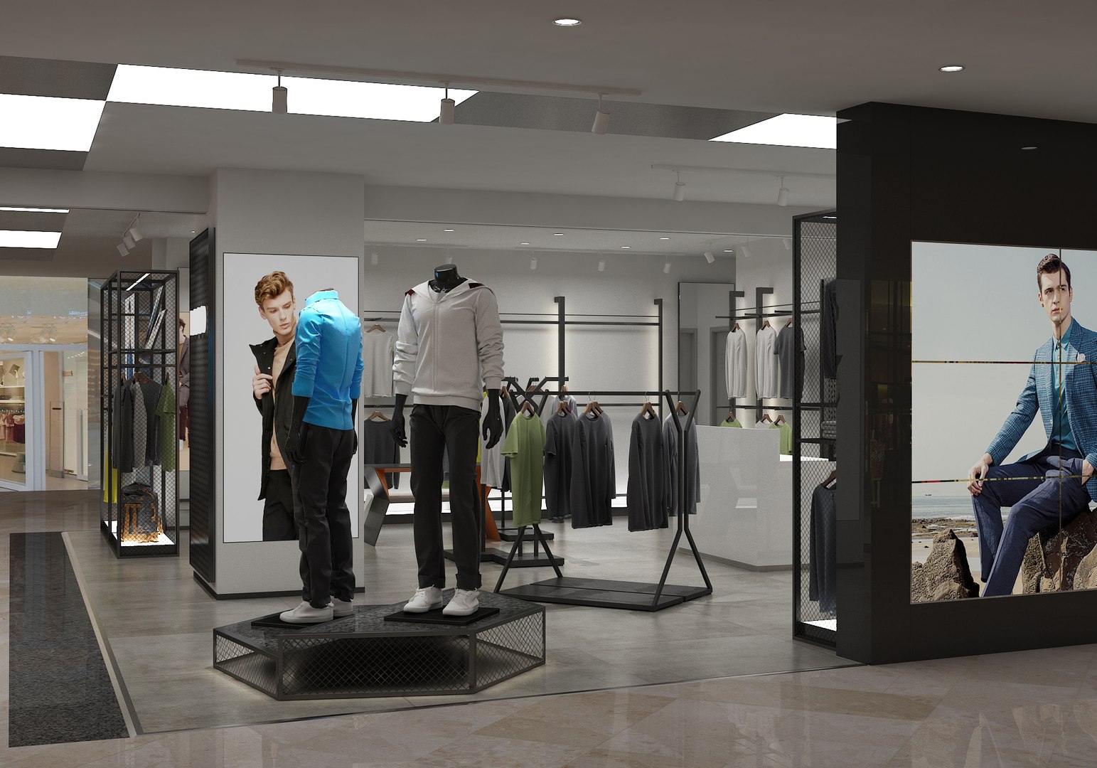 3D Model Clothing Store 12 - TurboSquid 2115873