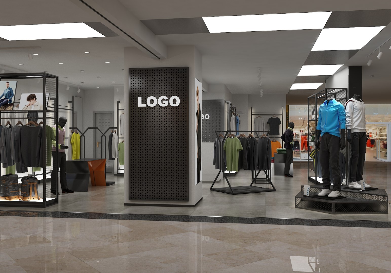 3D Model Clothing Store 12 - TurboSquid 2115873