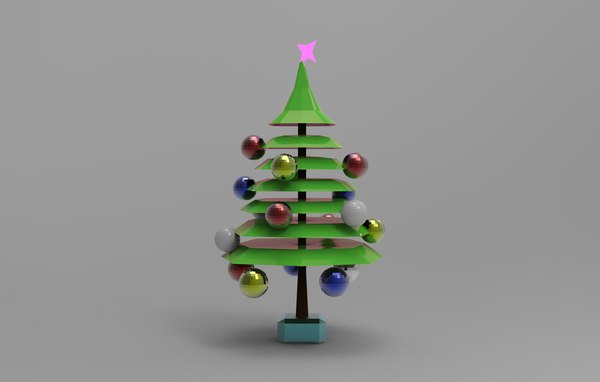 modelo 3d Lindo árbol de navidad - TurboSquid 1829280