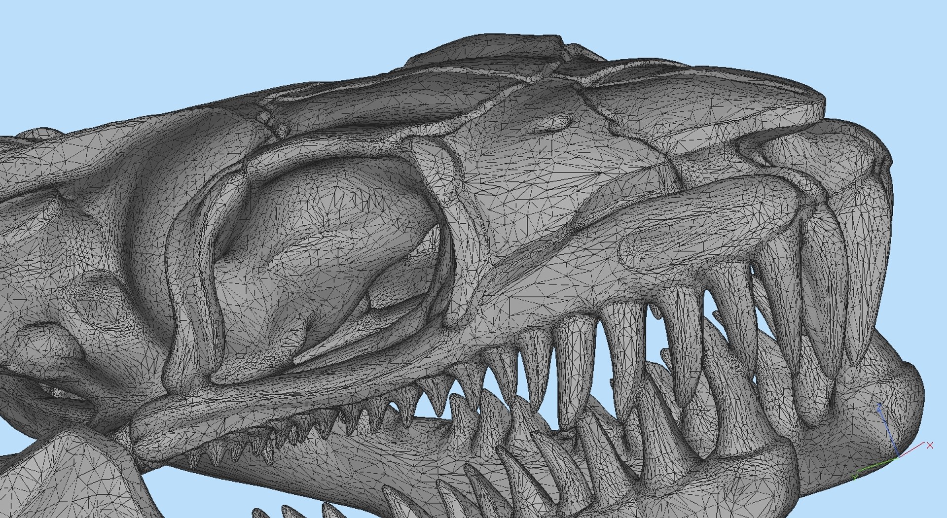 3D Model Snake Skull Pendant - TurboSquid 1548752