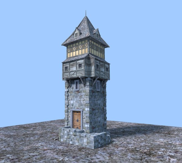 torre medieval Modelo 3D - TurboSquid 890244