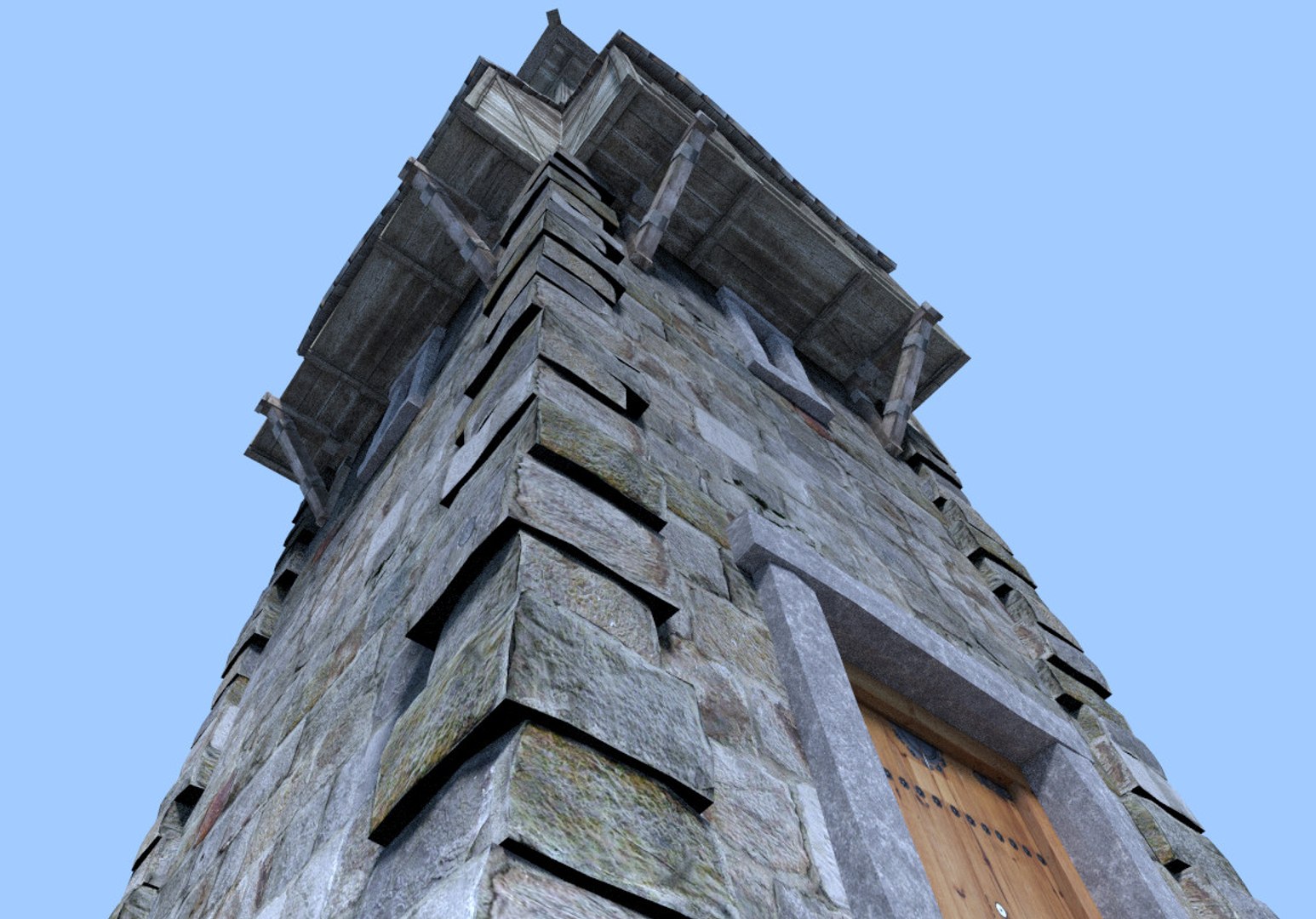 Medieval Tower 3d Model
