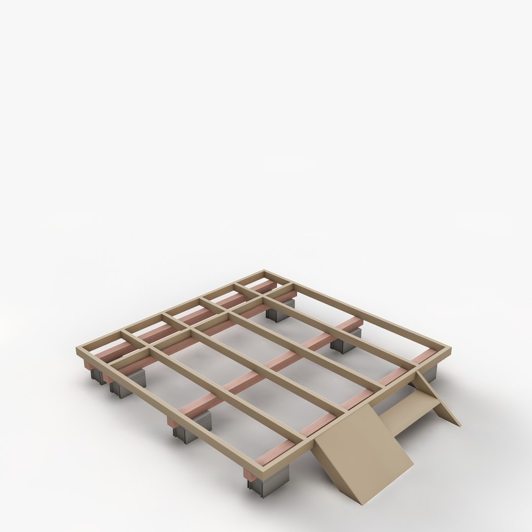 storage building 3d model