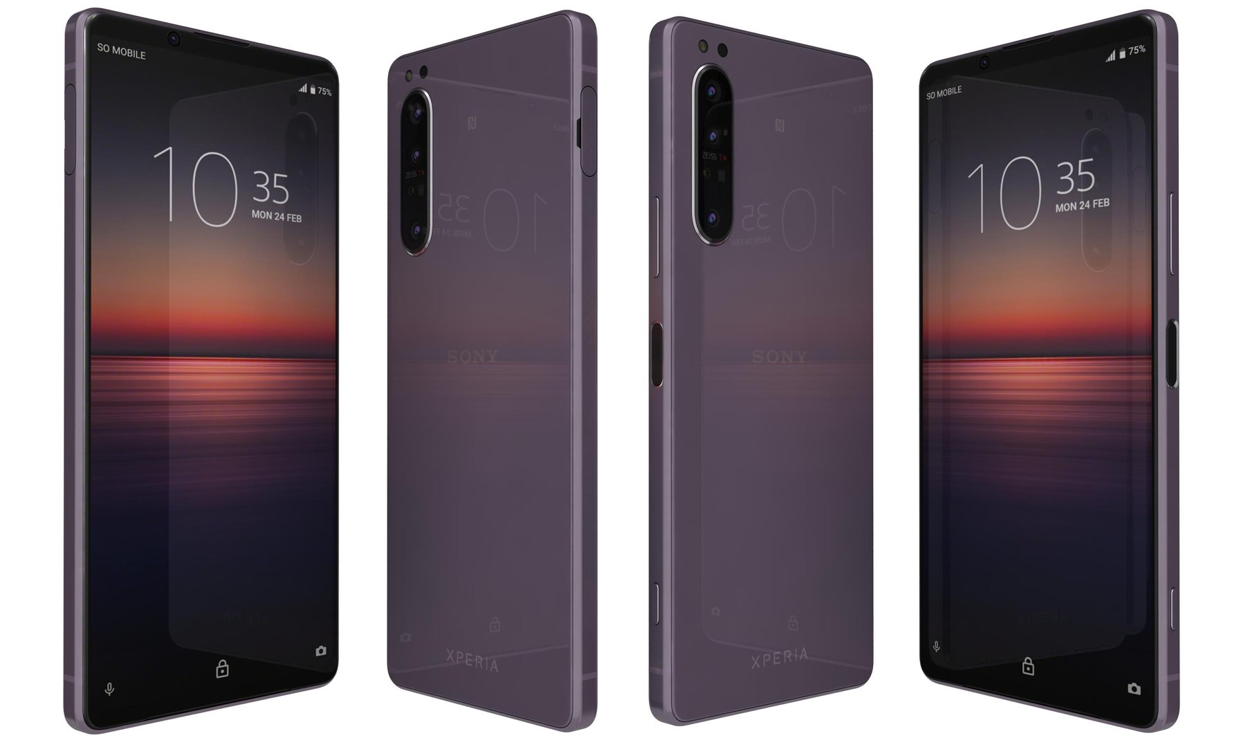 Sony xperia 1 ii 3D - TurboSquid 1521643