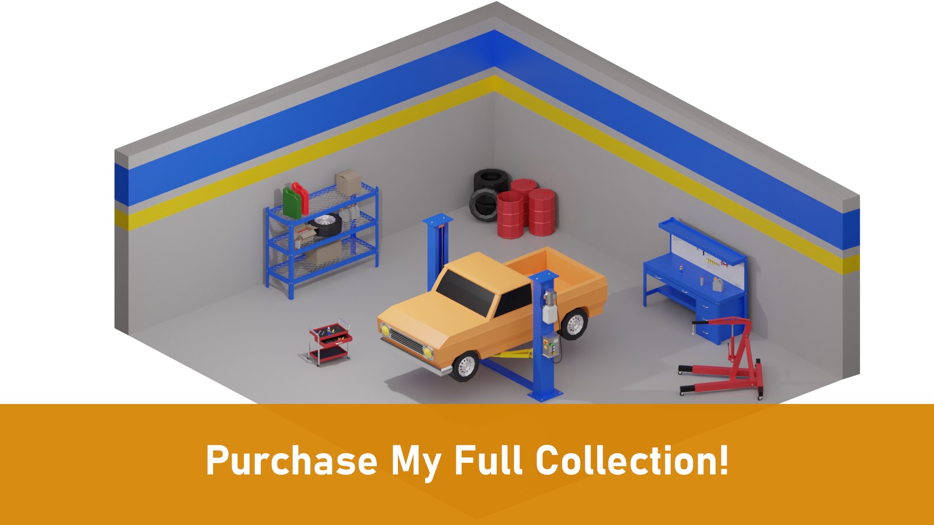 3D Engine Lifter Low Poly - TurboSquid 2292101