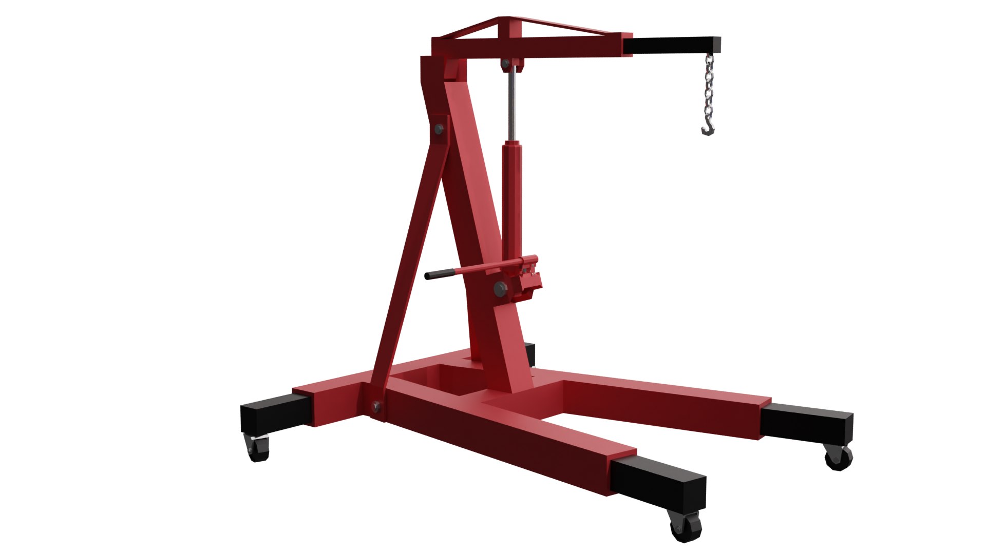 3d Engine Lifter Low Poly Turbosquid 2292101 