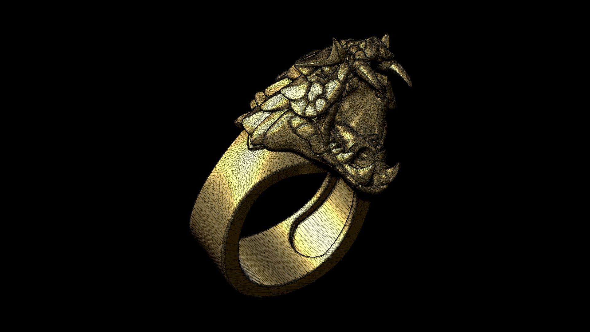 Snake Ring 3D Model - TurboSquid 2283751