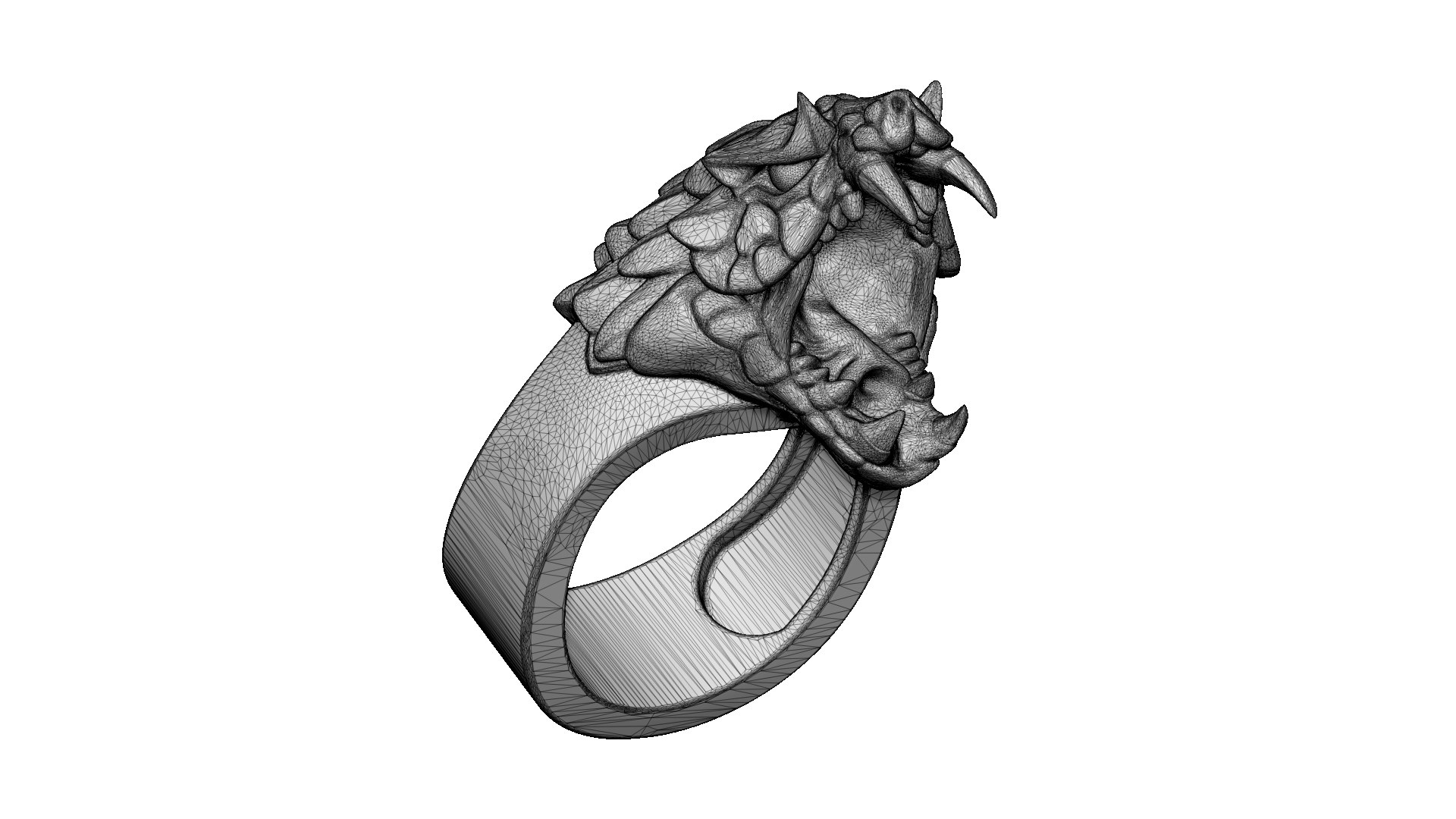 Snake Ring 3D Model - TurboSquid 2283751